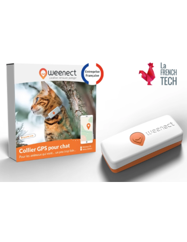 COLLIER MINI GPS POUR CHAT